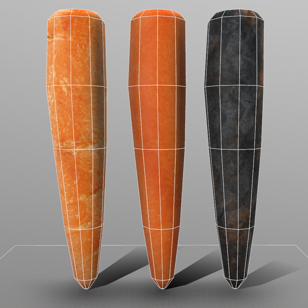 Carrot Ready Games Model - TurboSquid 1289422