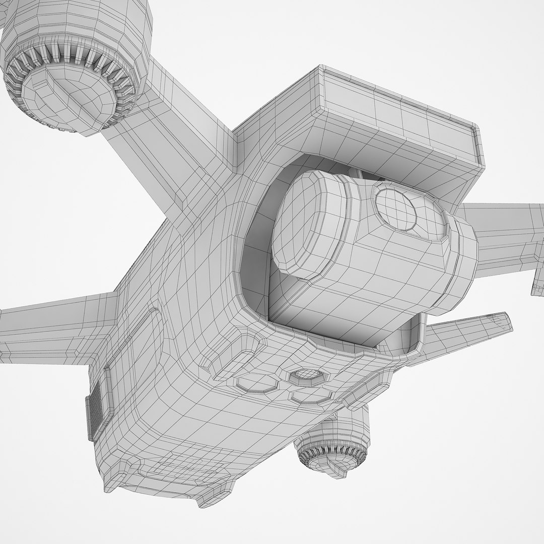 Dji Spark 3D Model - TurboSquid 1341639