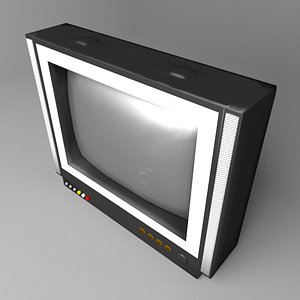 Retro Tv Blender Models for Download | TurboSquid