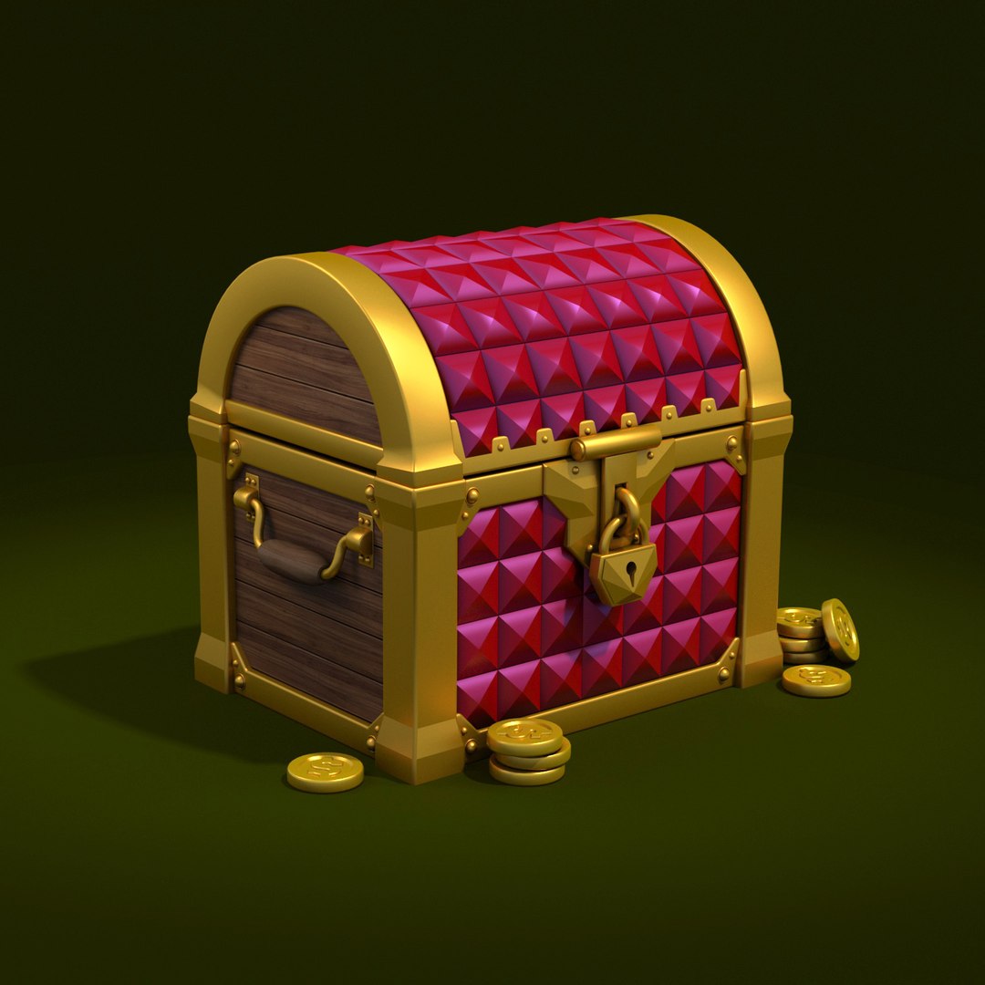 Chest 3D Model - TurboSquid 1379041