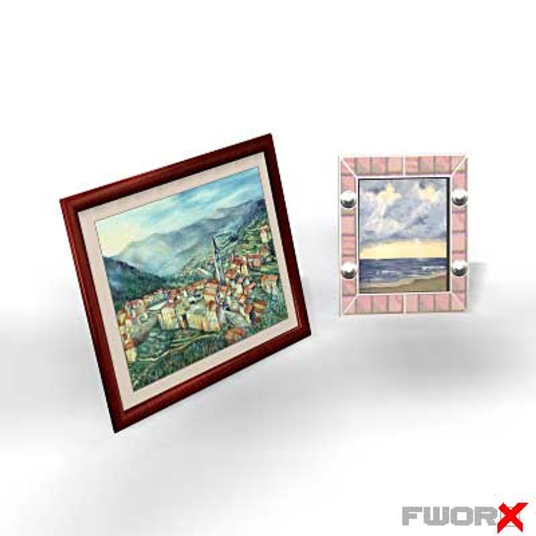 3d model frames picture
