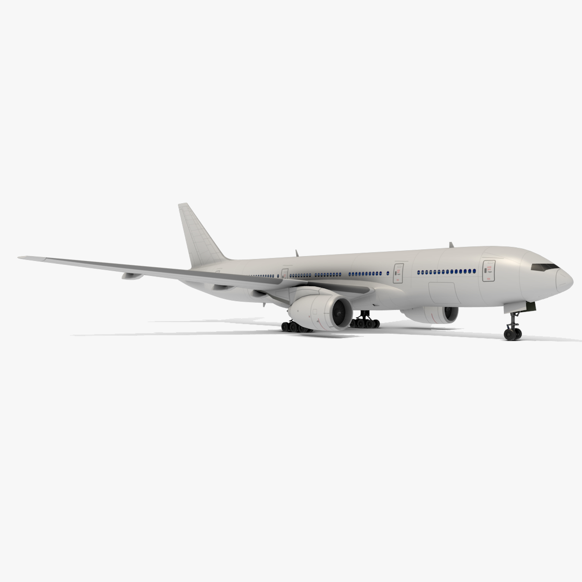 boeing airliner 3d model