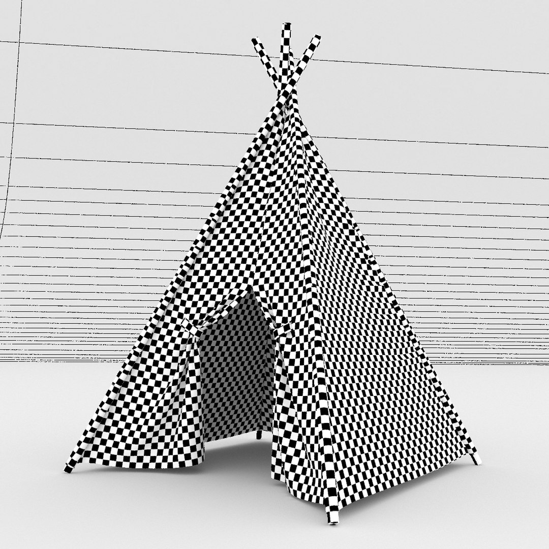 3d Model Of Childrens Tent