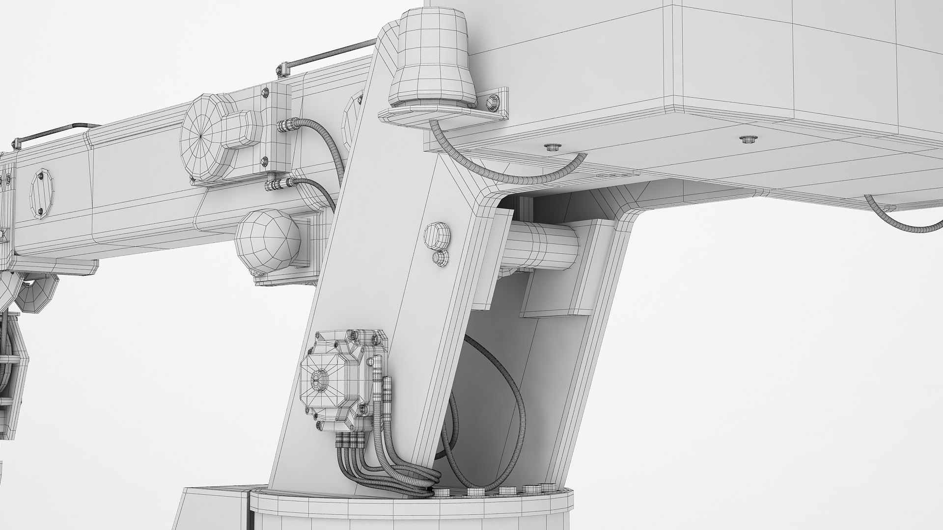 Industrial Carry Deck Crane Arrow 03 Model - TurboSquid 1750426