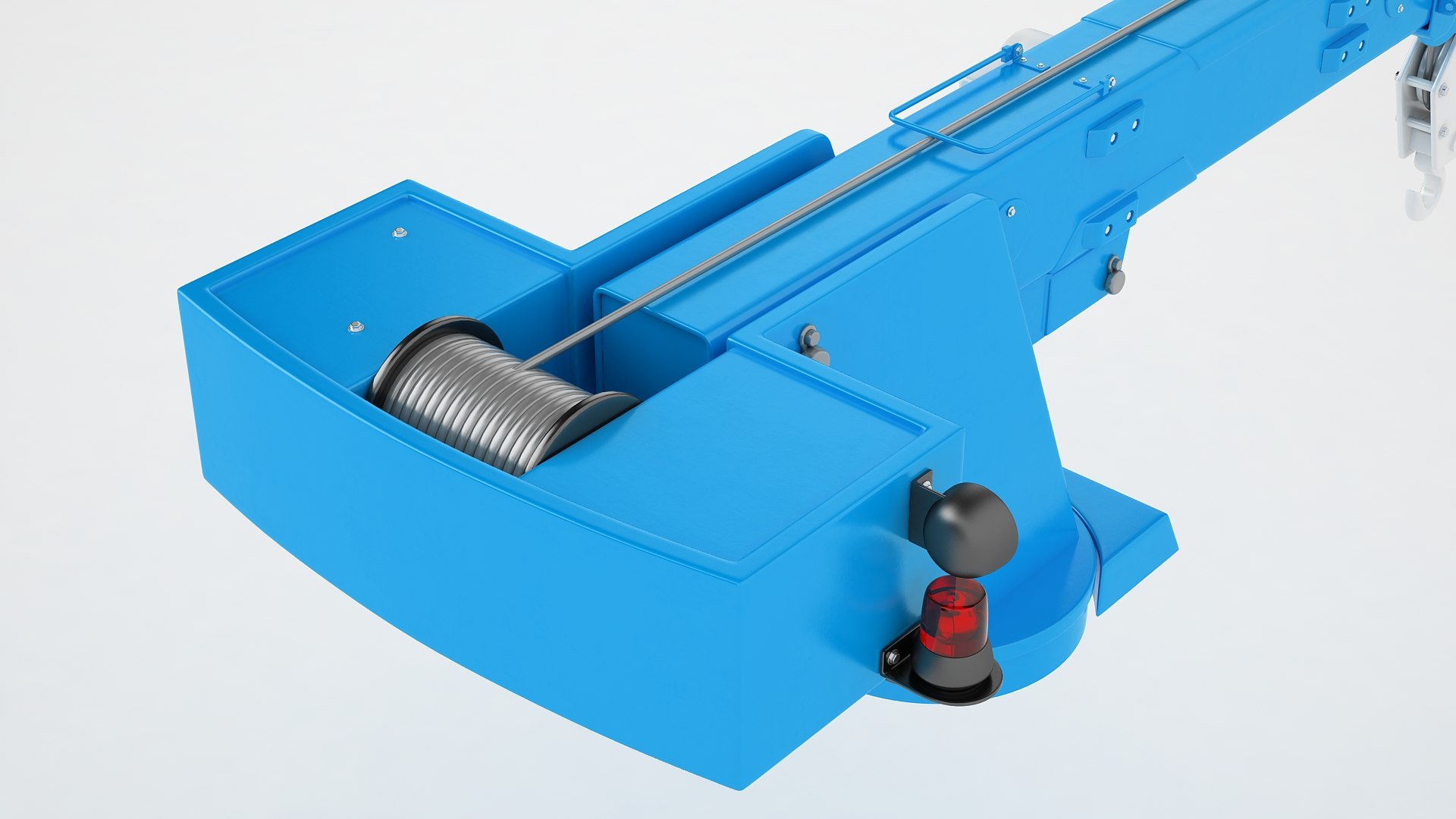 Industrial Carry Deck Crane Arrow 03 Model - TurboSquid 1750426