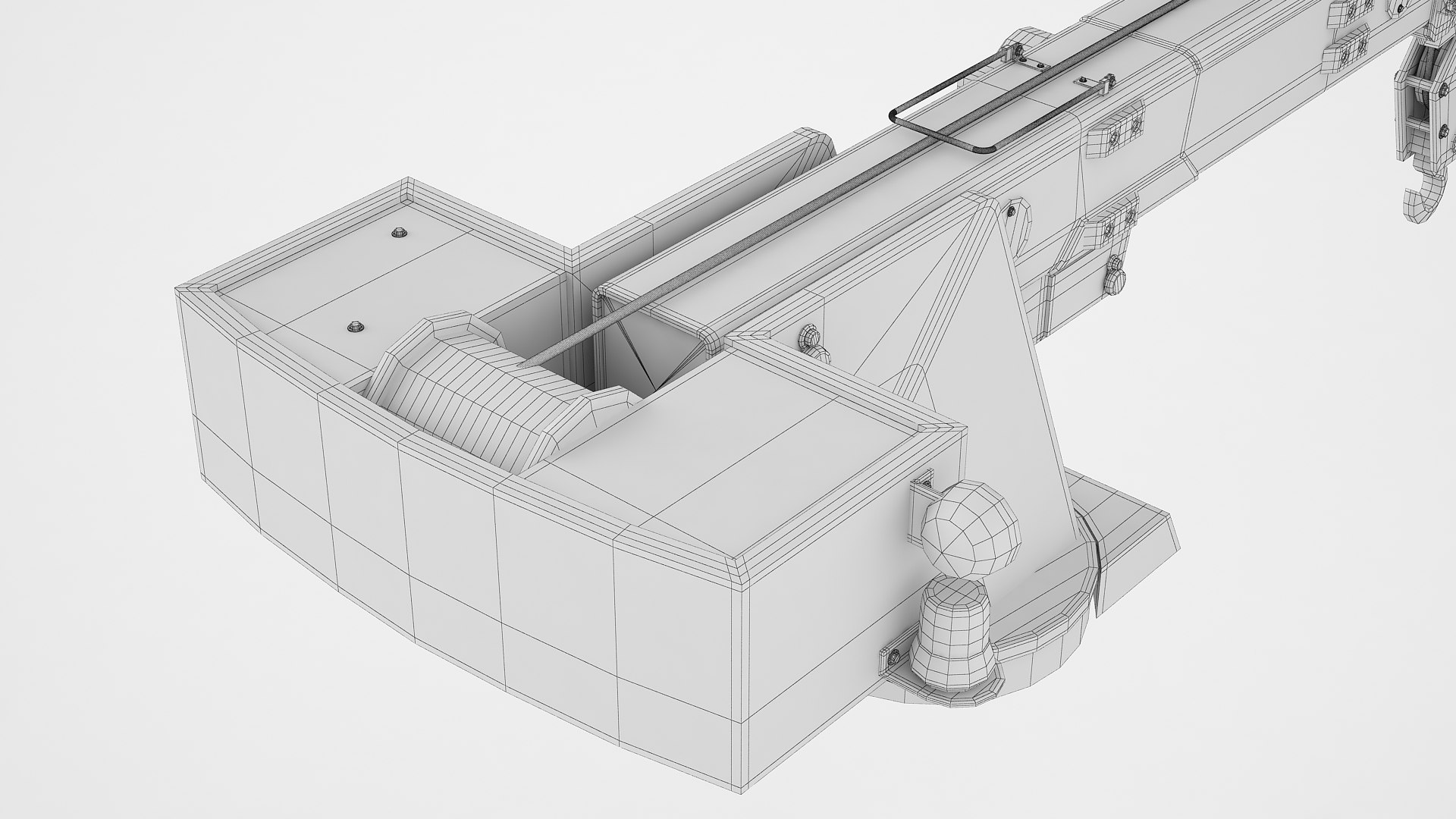 Industrial Carry Deck Crane Arrow 03 Model - TurboSquid 1750426
