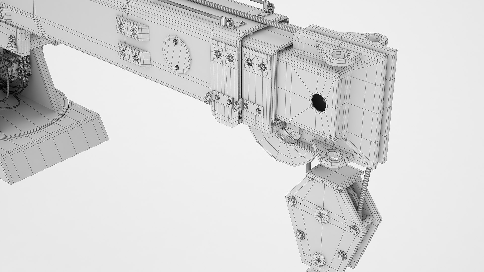 Industrial Carry Deck Crane Arrow 03 Model - TurboSquid 1750426