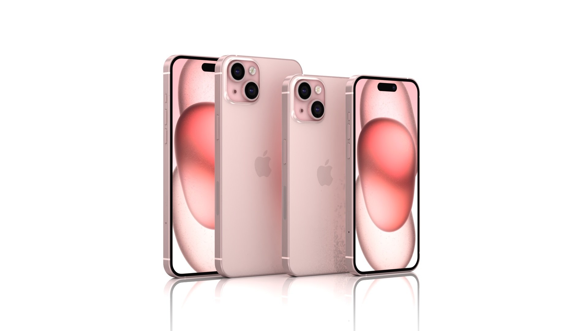 3D model Apple iPhone 15 Pink v - TurboSquid 2133725
