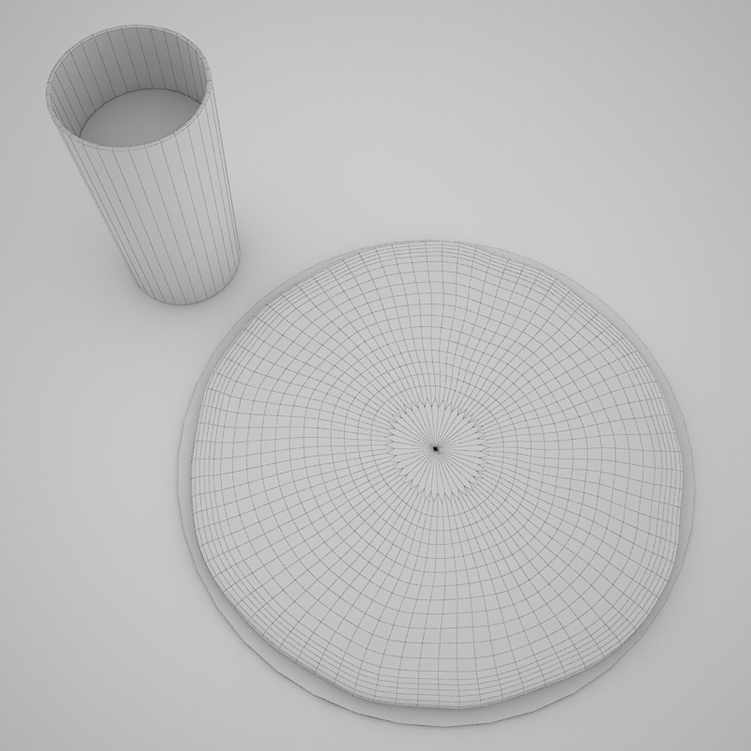 Free Pizza Juice 3d Model