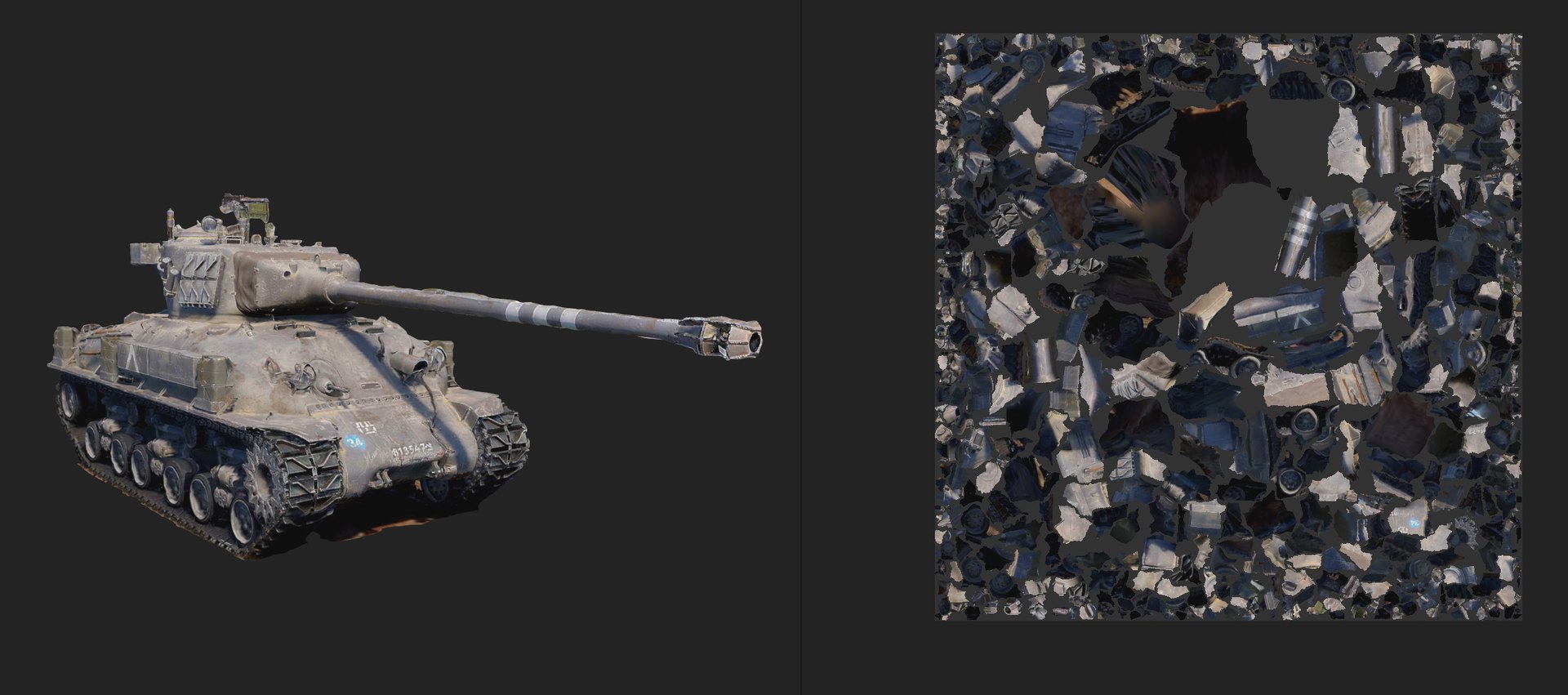 M51 Super Sherman 3D Model - TurboSquid 2267254