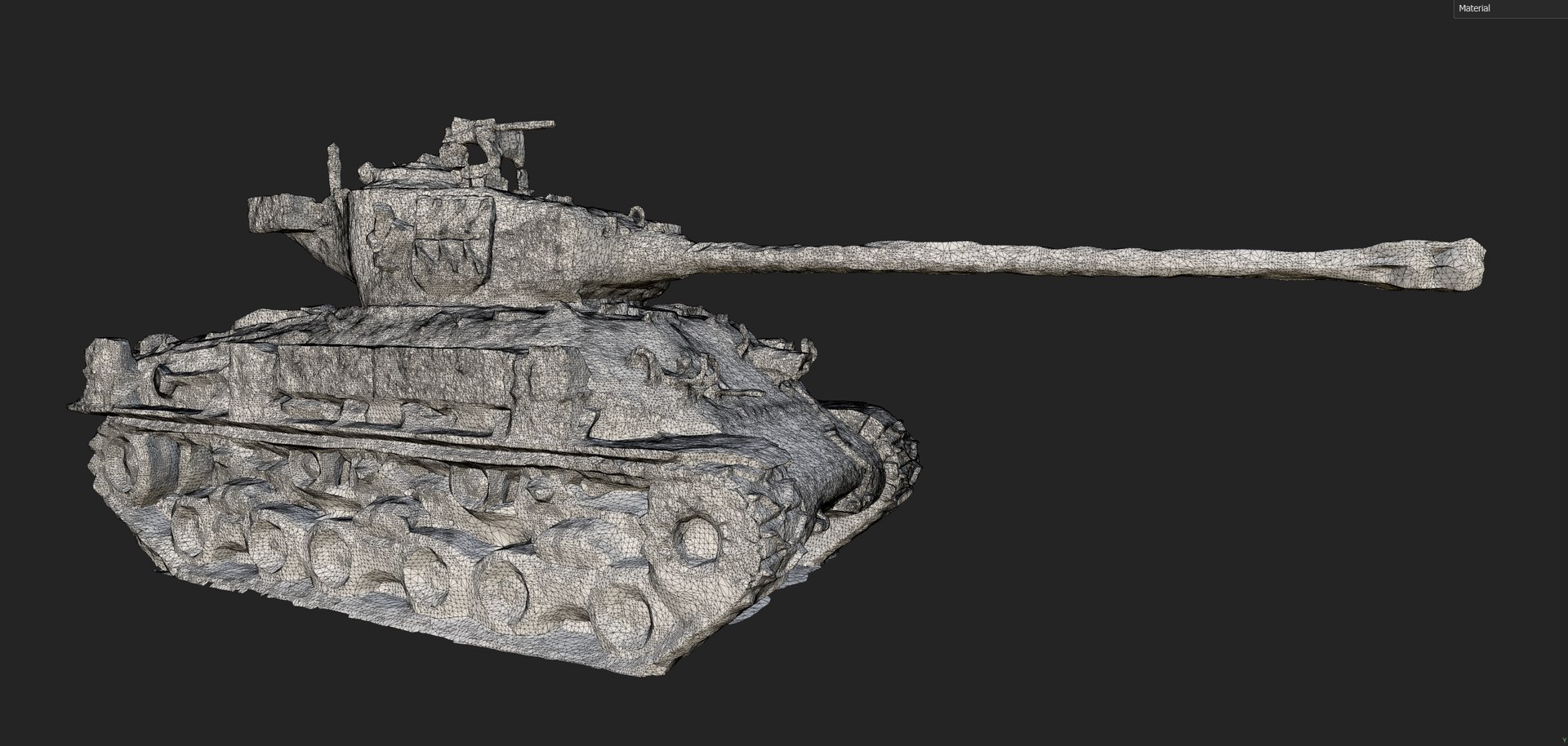 M51 Super Sherman 3D Model - TurboSquid 2267254