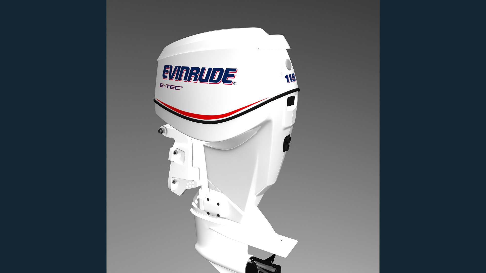 Evinrude 115 E-Tech 3D Model - TurboSquid 2000932
