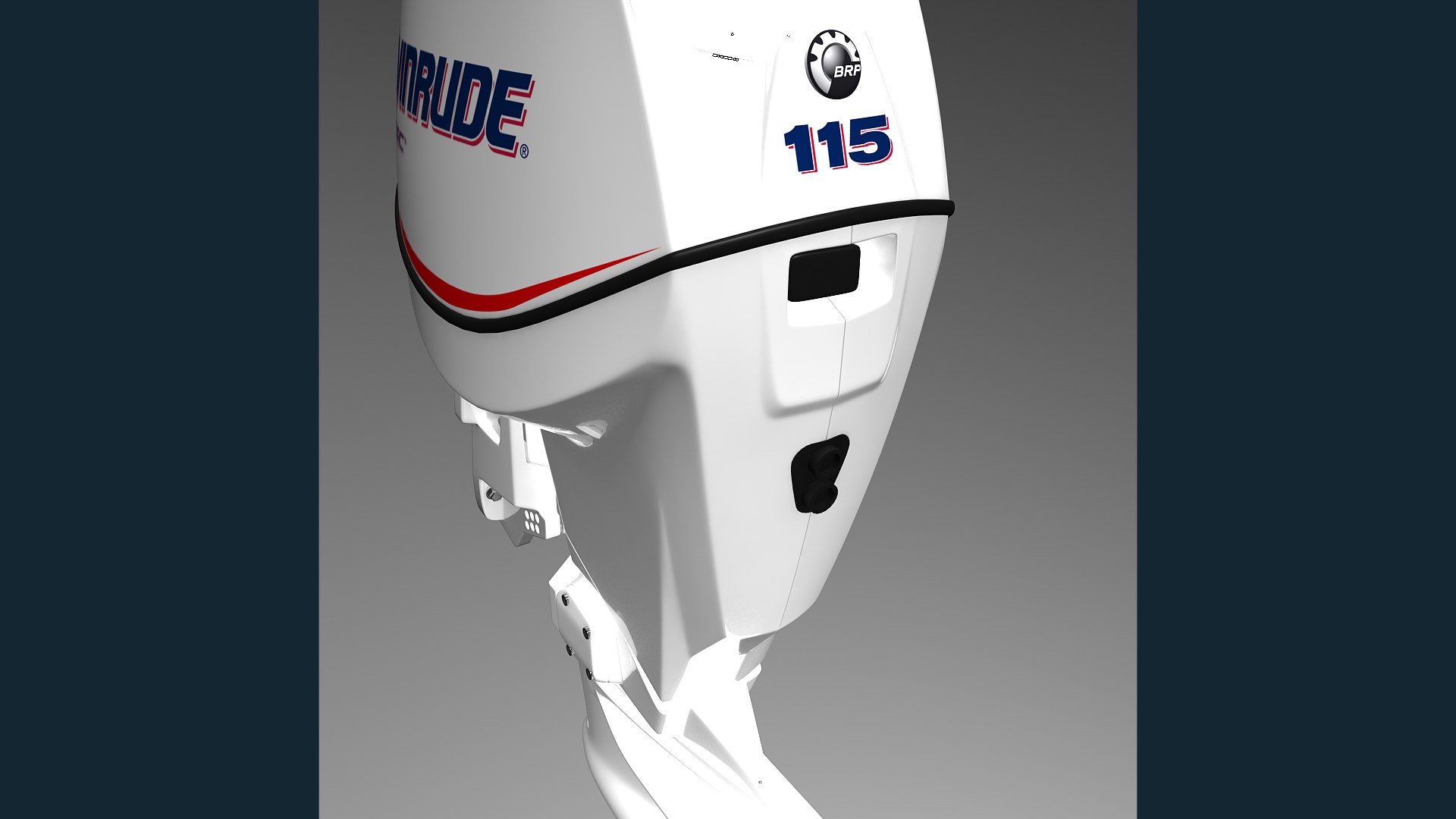 Evinrude 115 E-Tech 3D Model - TurboSquid 2000932