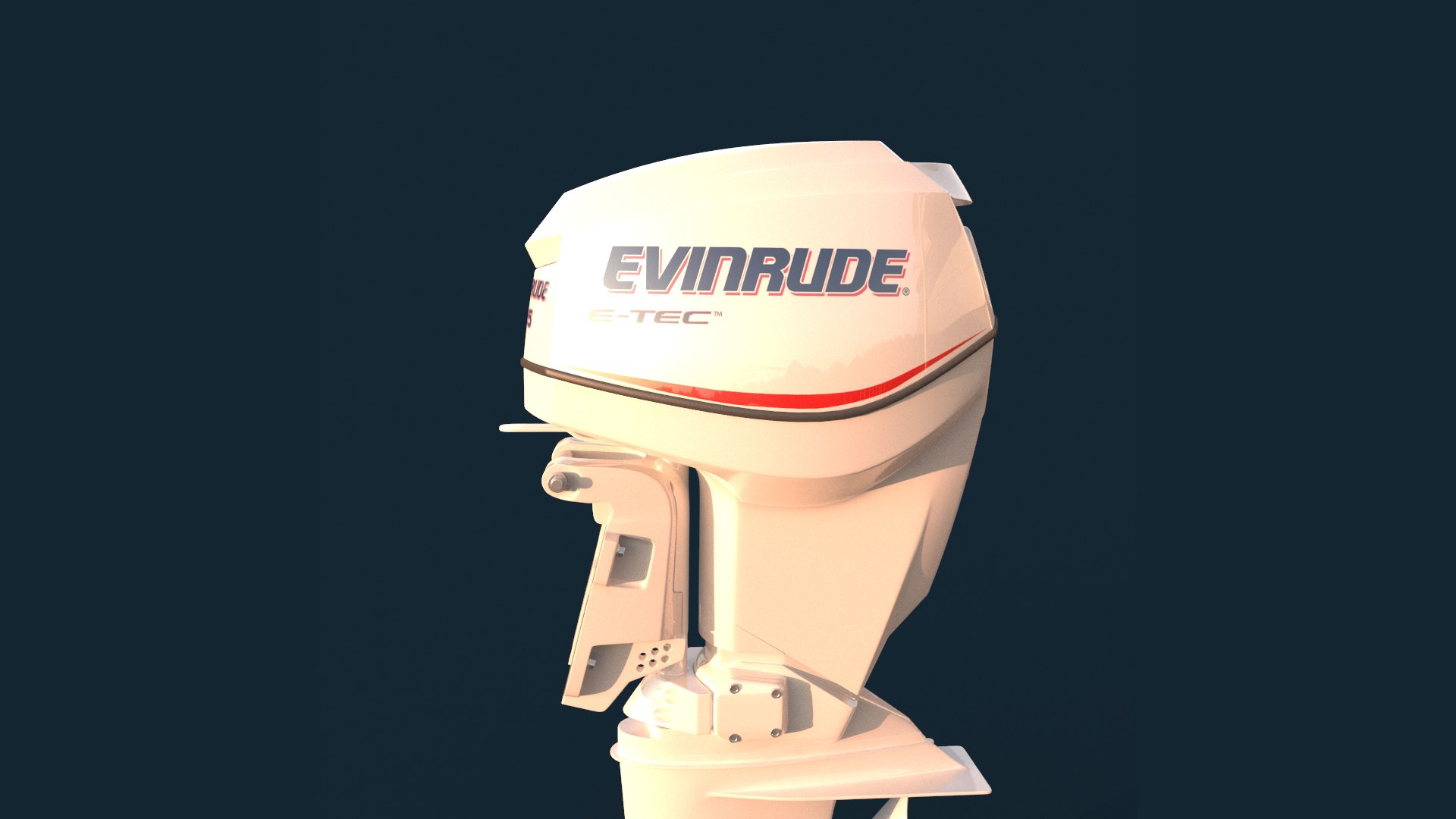 Evinrude 115 E-Tech 3D Model - TurboSquid 2000932