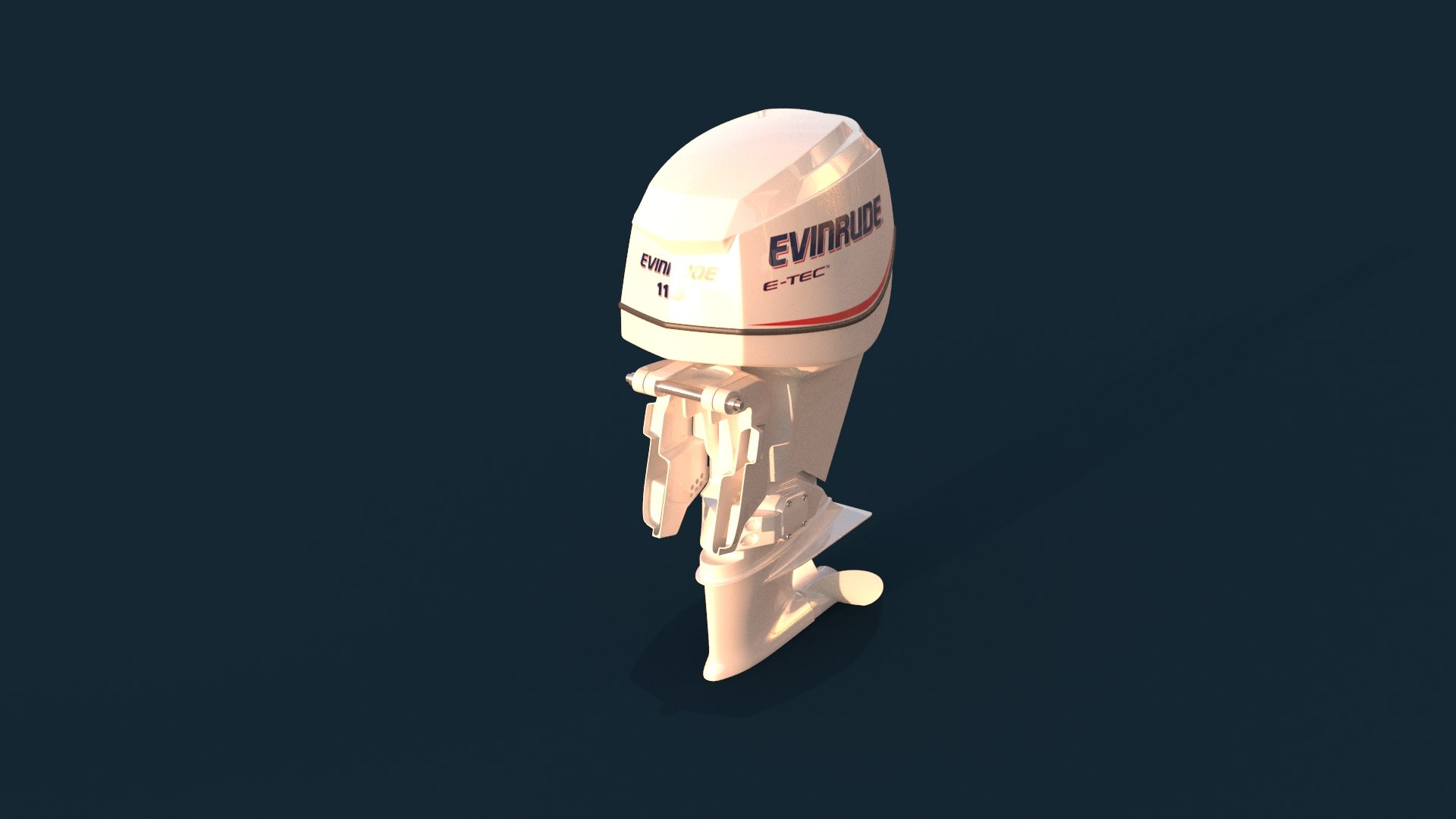 Evinrude 115 E-Tech 3D Model - TurboSquid 2000932