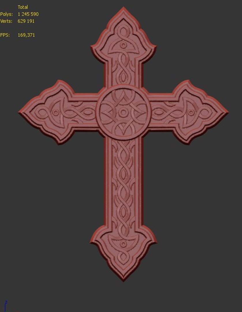 Cross 3D Model - TurboSquid 1802930