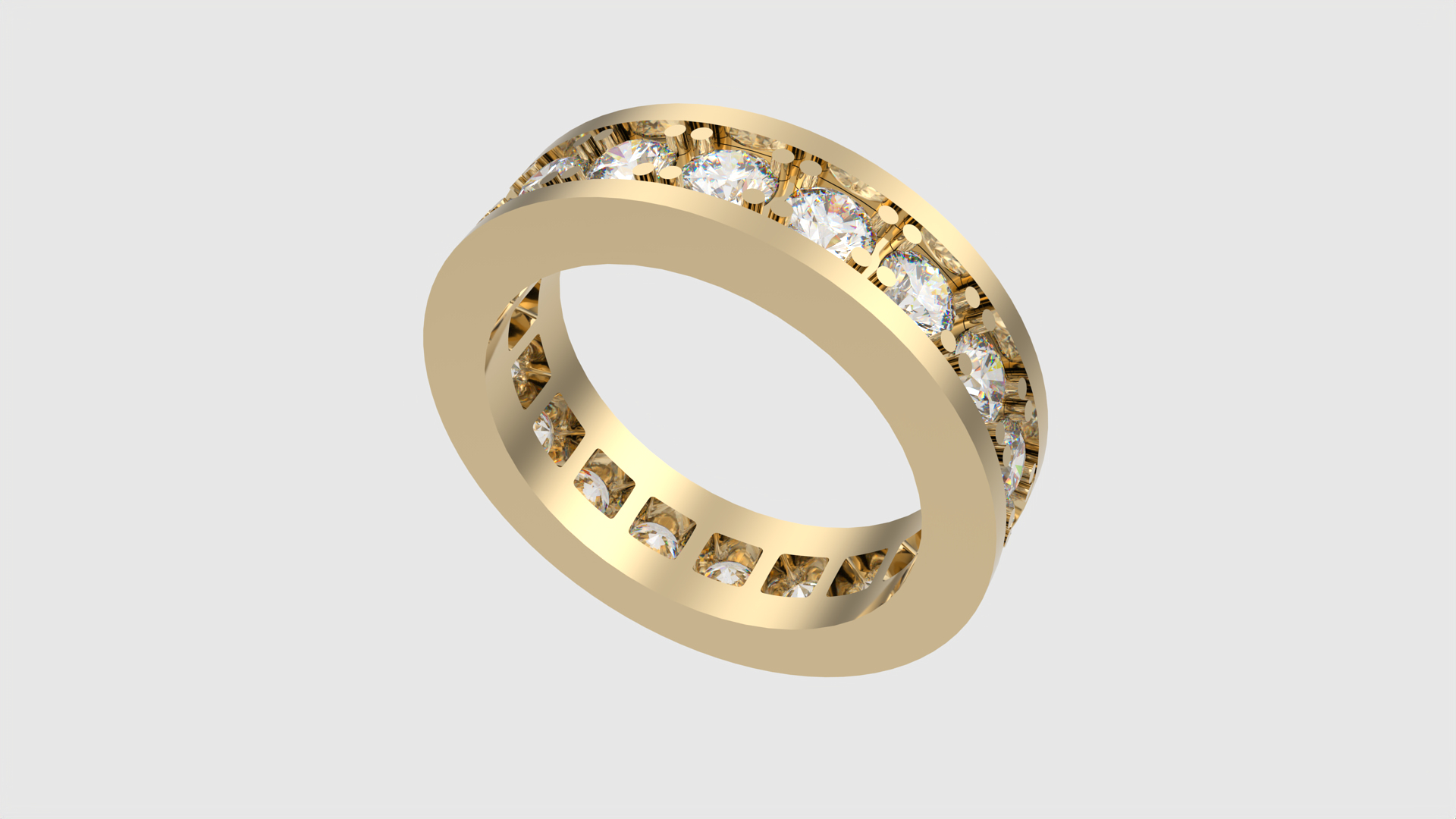 3D Radiant Channel Set Band JDBCo Model - TurboSquid 2346389