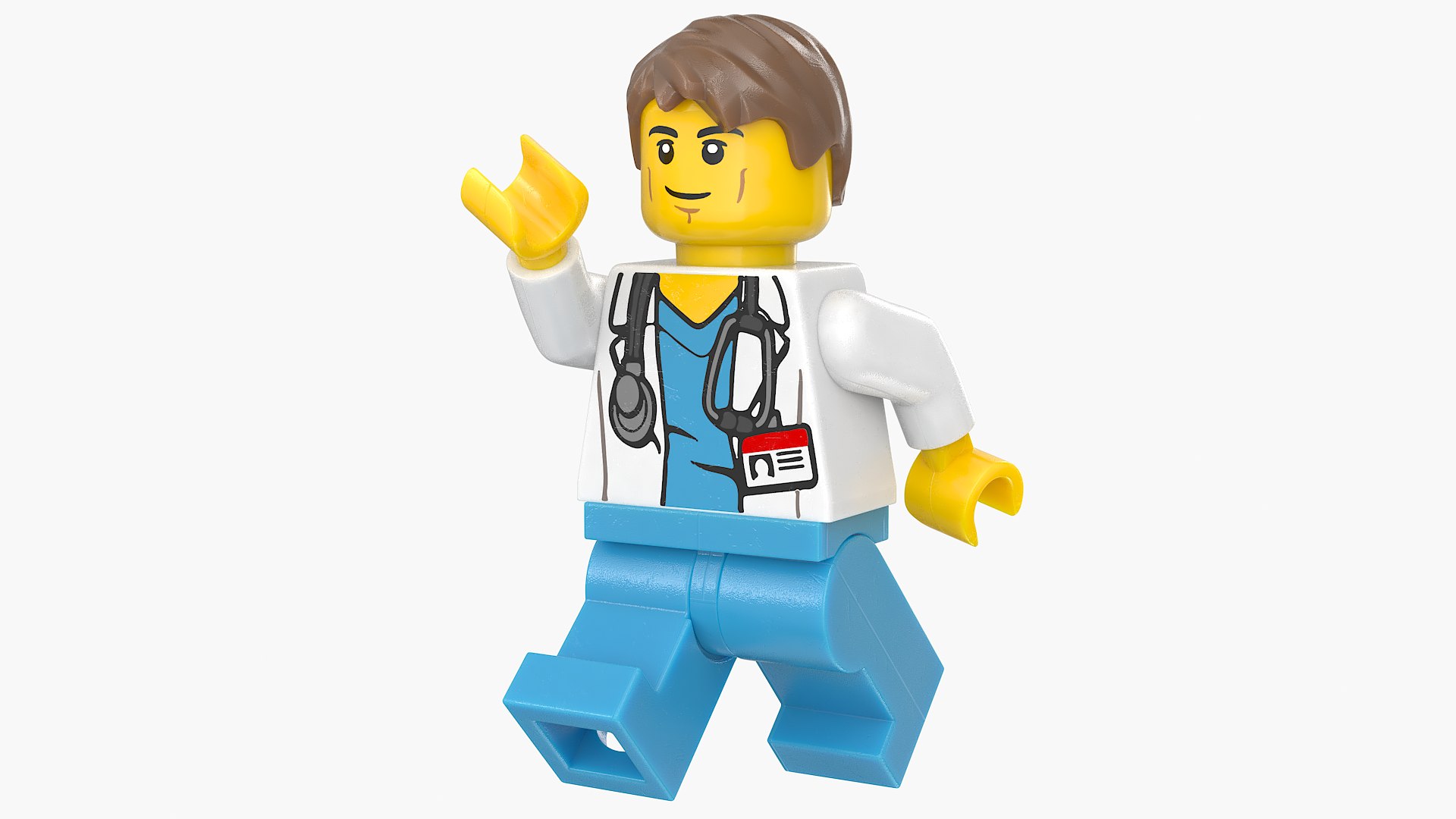 Lego Minifig Male And Female Doctor 1 Collection 3D Model - TurboSquid ...