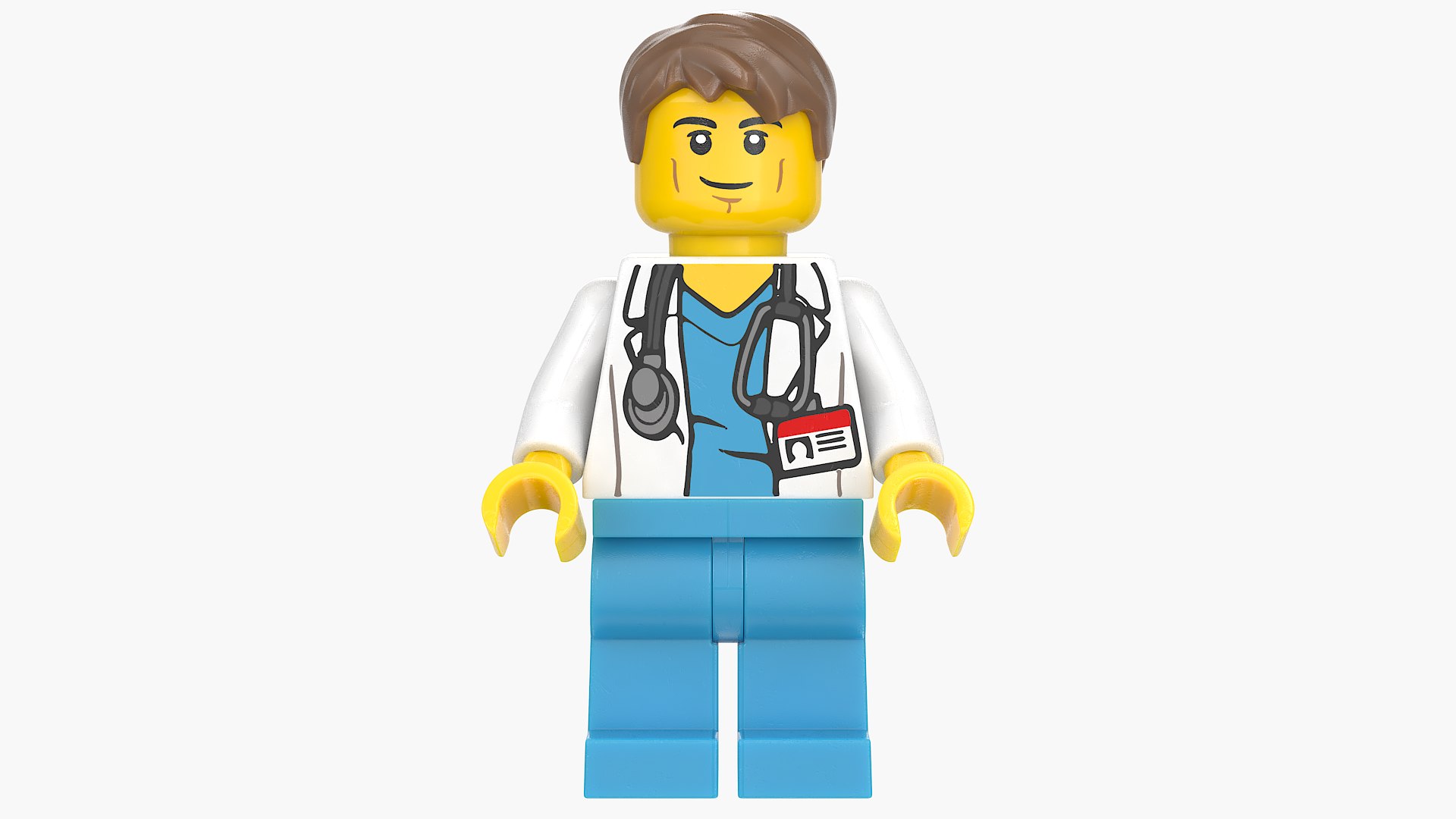Lego Minifig Male And Female Doctor 1 Collection 3D Model - TurboSquid ...