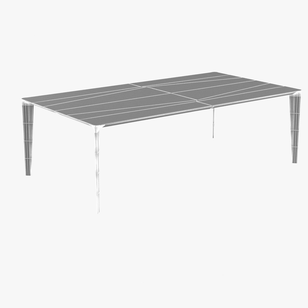 Table Shadow Dining 3d Model