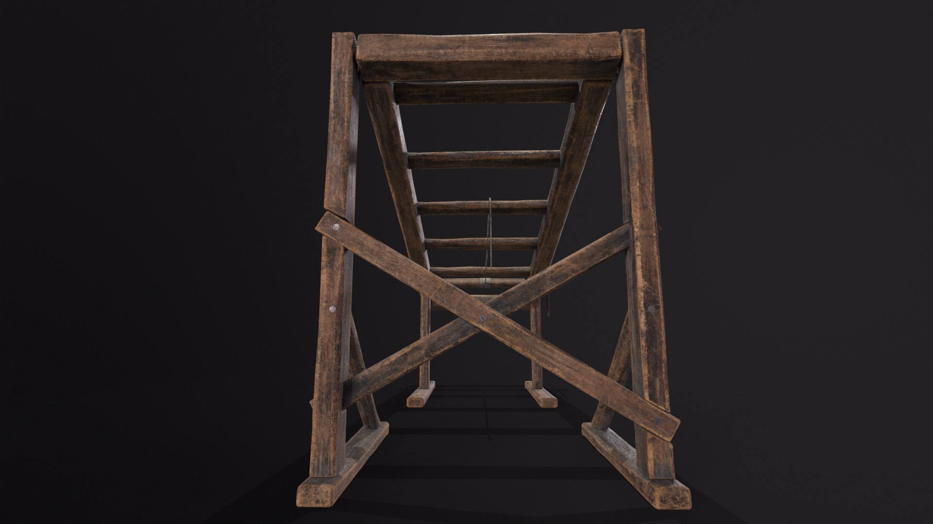Medieval Rack Torture Device Model - TurboSquid 2150154