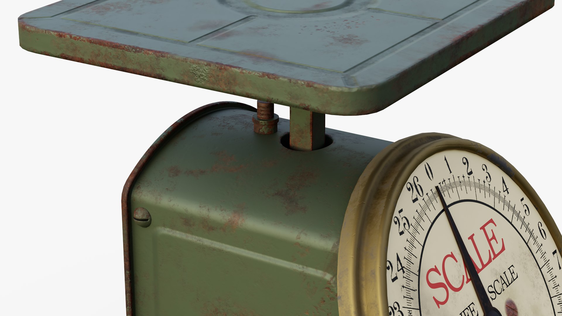 Vintage Scale PBR Game Ready 3D Model - TurboSquid 2048810