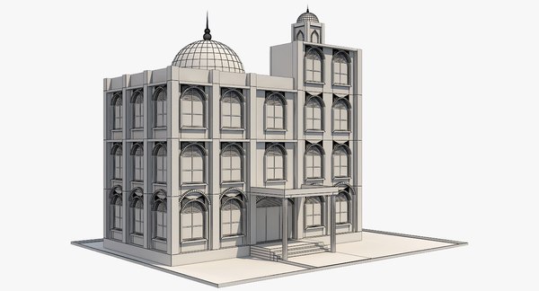 Free mosque model - TurboSquid 1417630