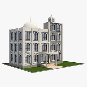 Free 3D Mosque Models - Available For Download On TurboSquid