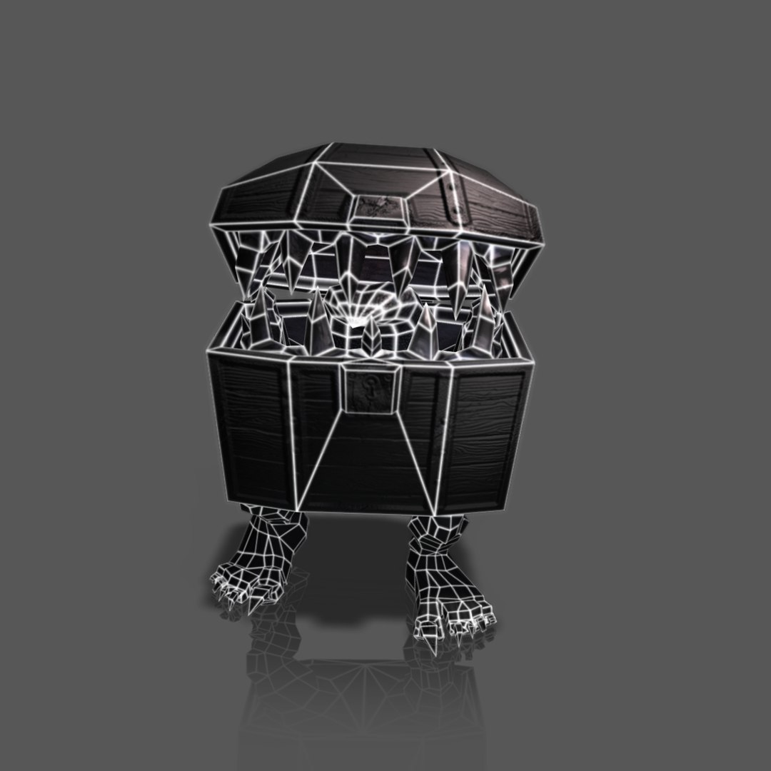Chest Mimic 3d Model