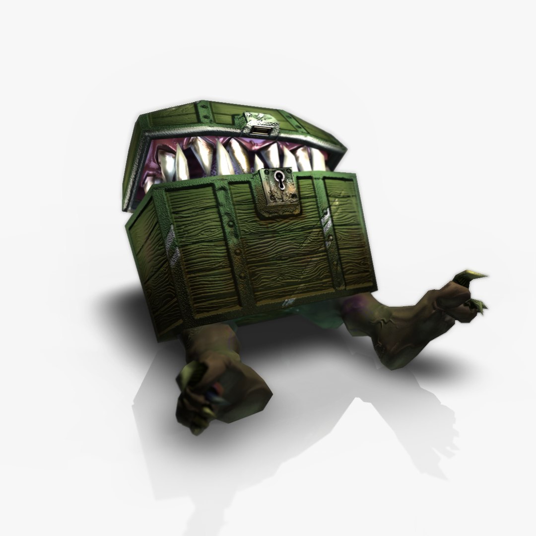 Chest Mimic 3d Model