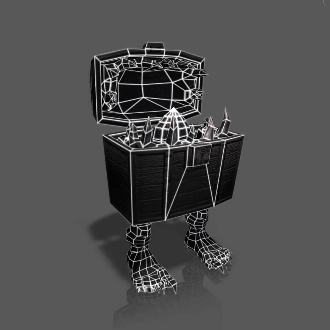 Chest Mimic 3d Model