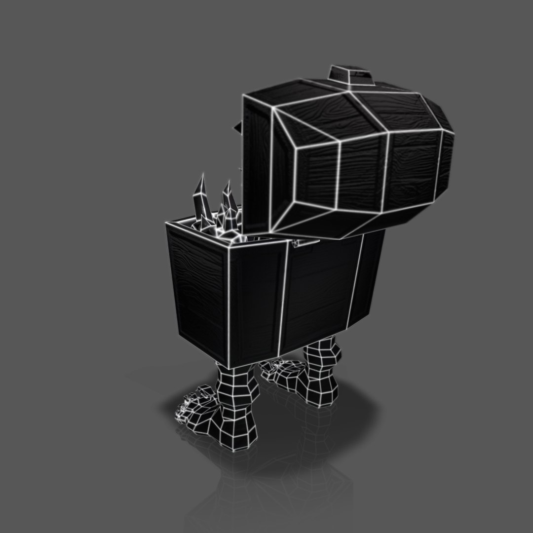 Chest Mimic 3d Model