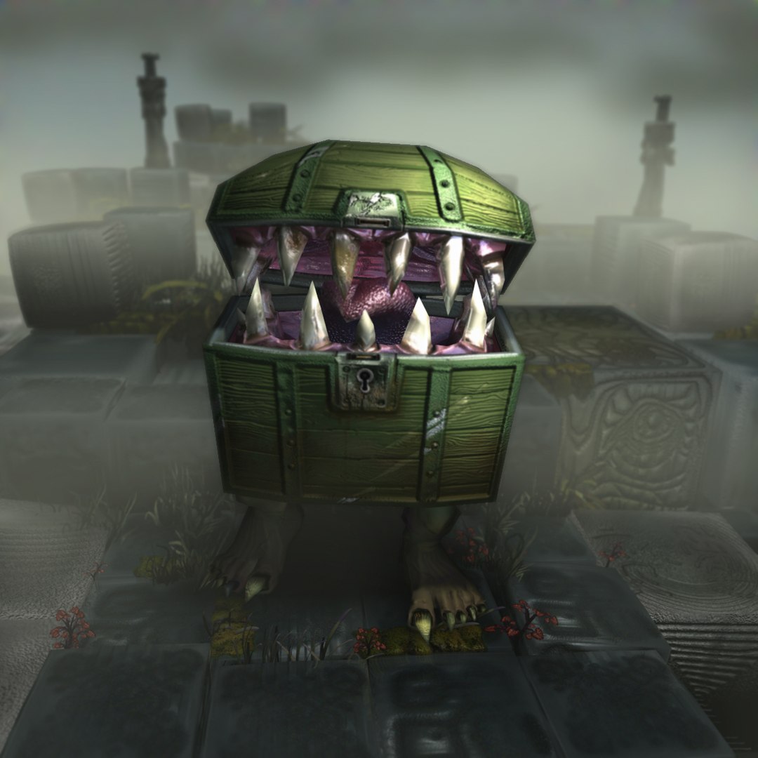 Chest Mimic 3d Model