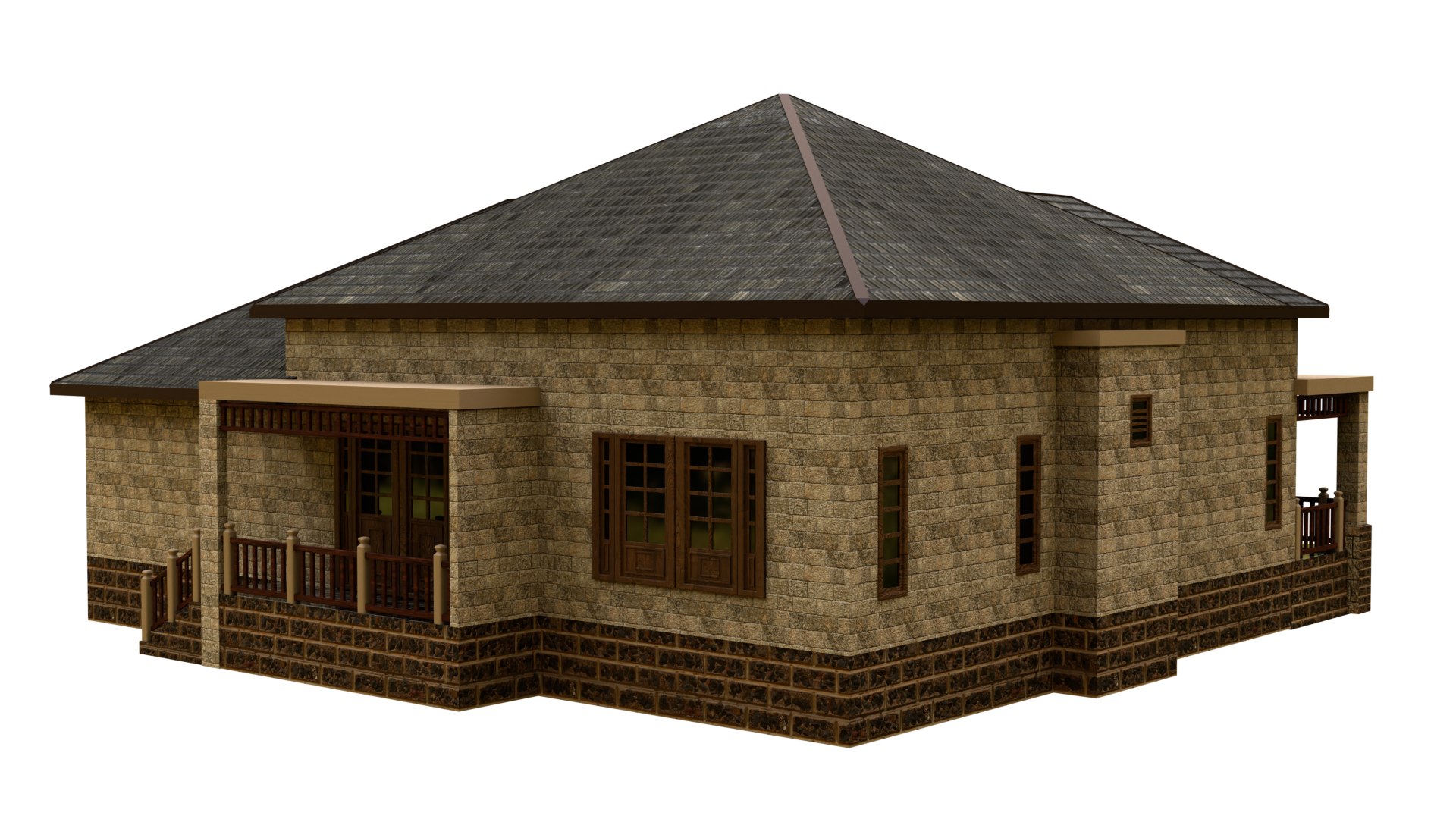 House 002 Model - TurboSquid 2151518