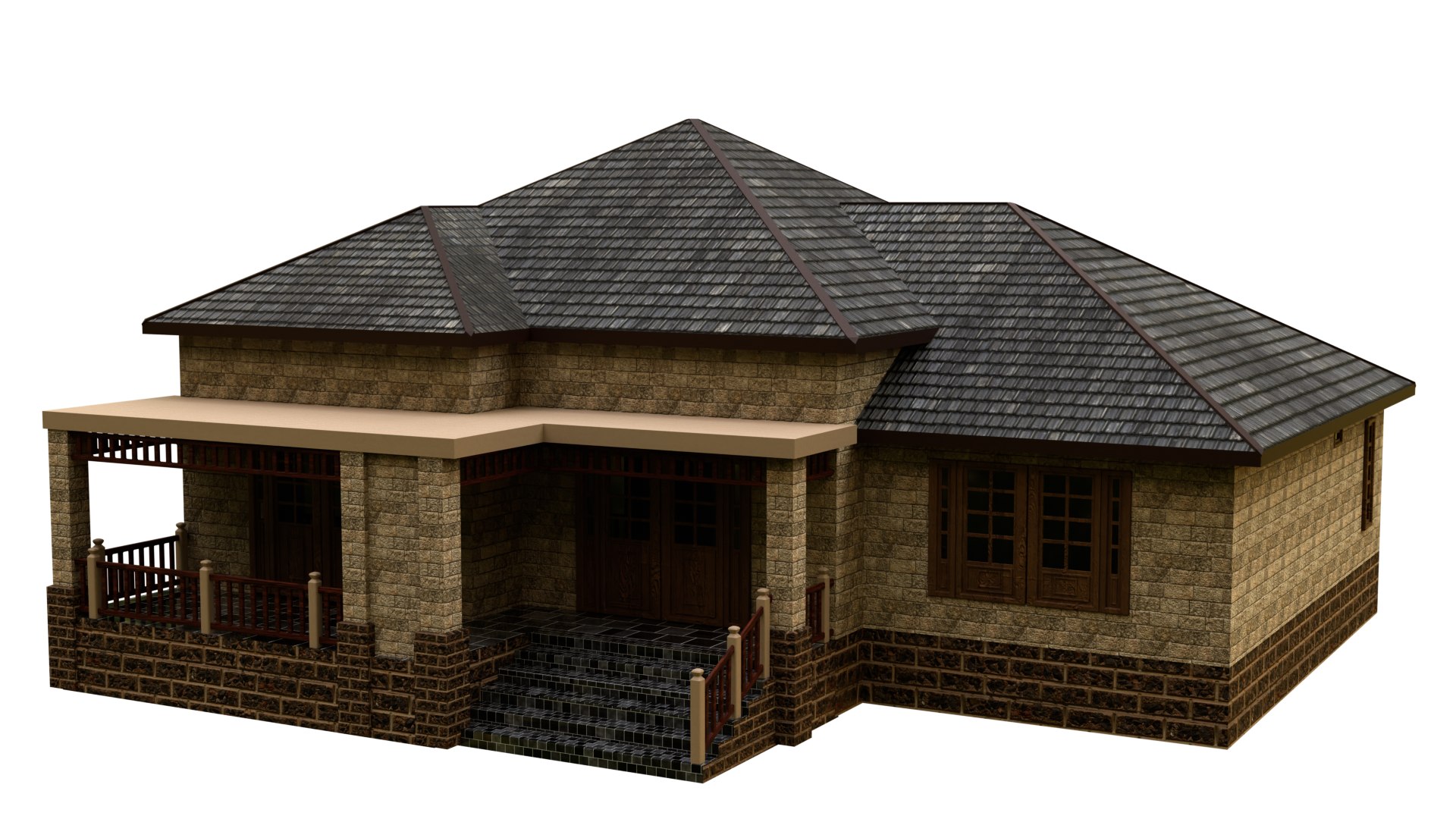 House 002 Model - TurboSquid 2151518