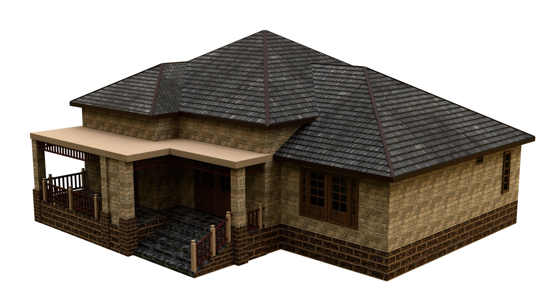 House 002 Model - TurboSquid 2151518