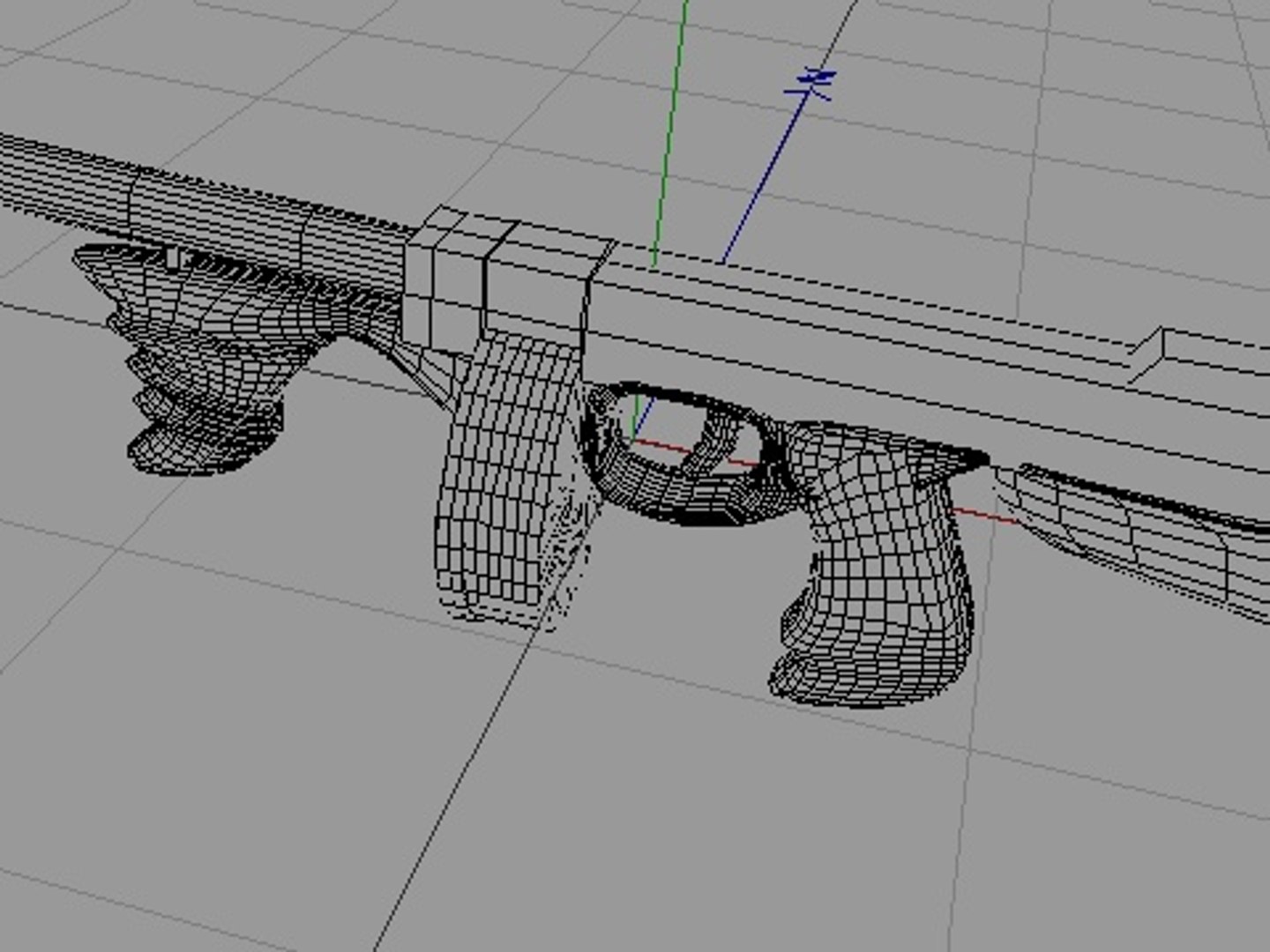 Cinema4d Tommy Machine Gun