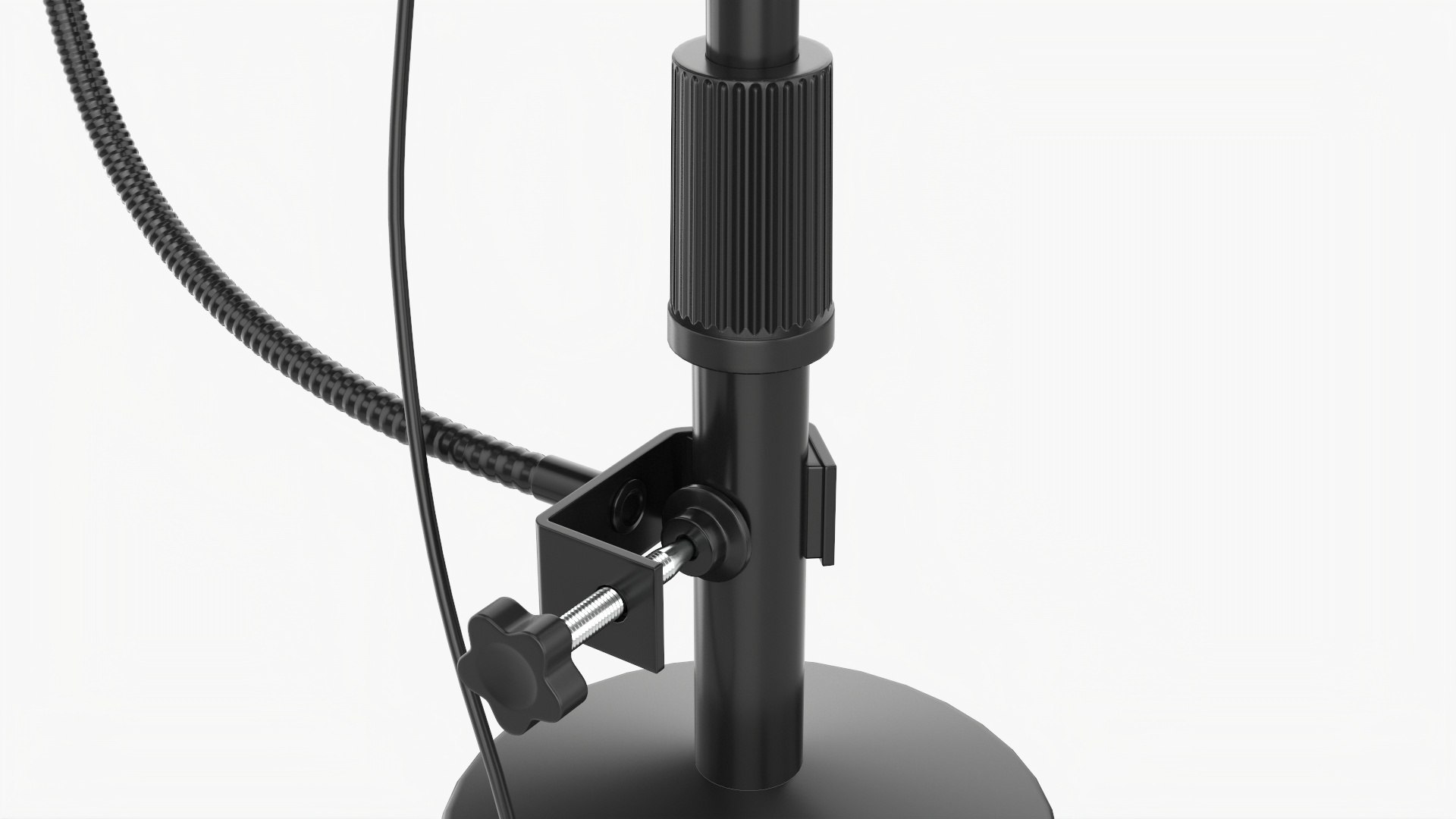 Cardioid Microphone With Stand USB 3D Model - TurboSquid 1760683