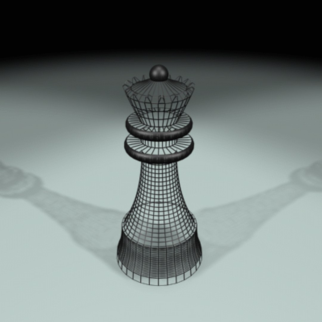 3d Queen Model