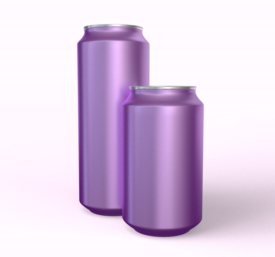 3D Aluminum Cans 330ml 500ml - TurboSquid 2206415