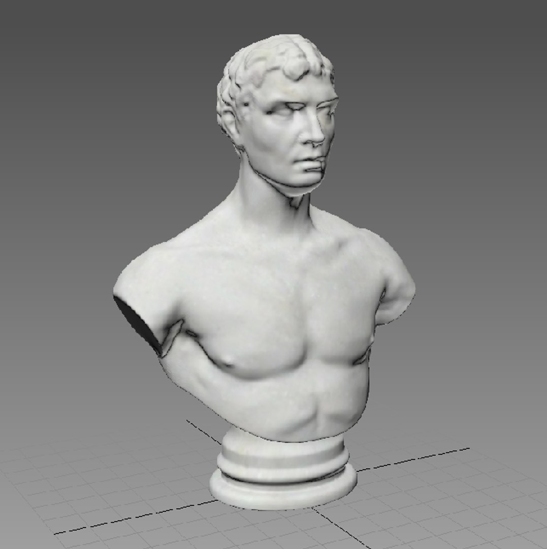 3d Sculpture Bust Model