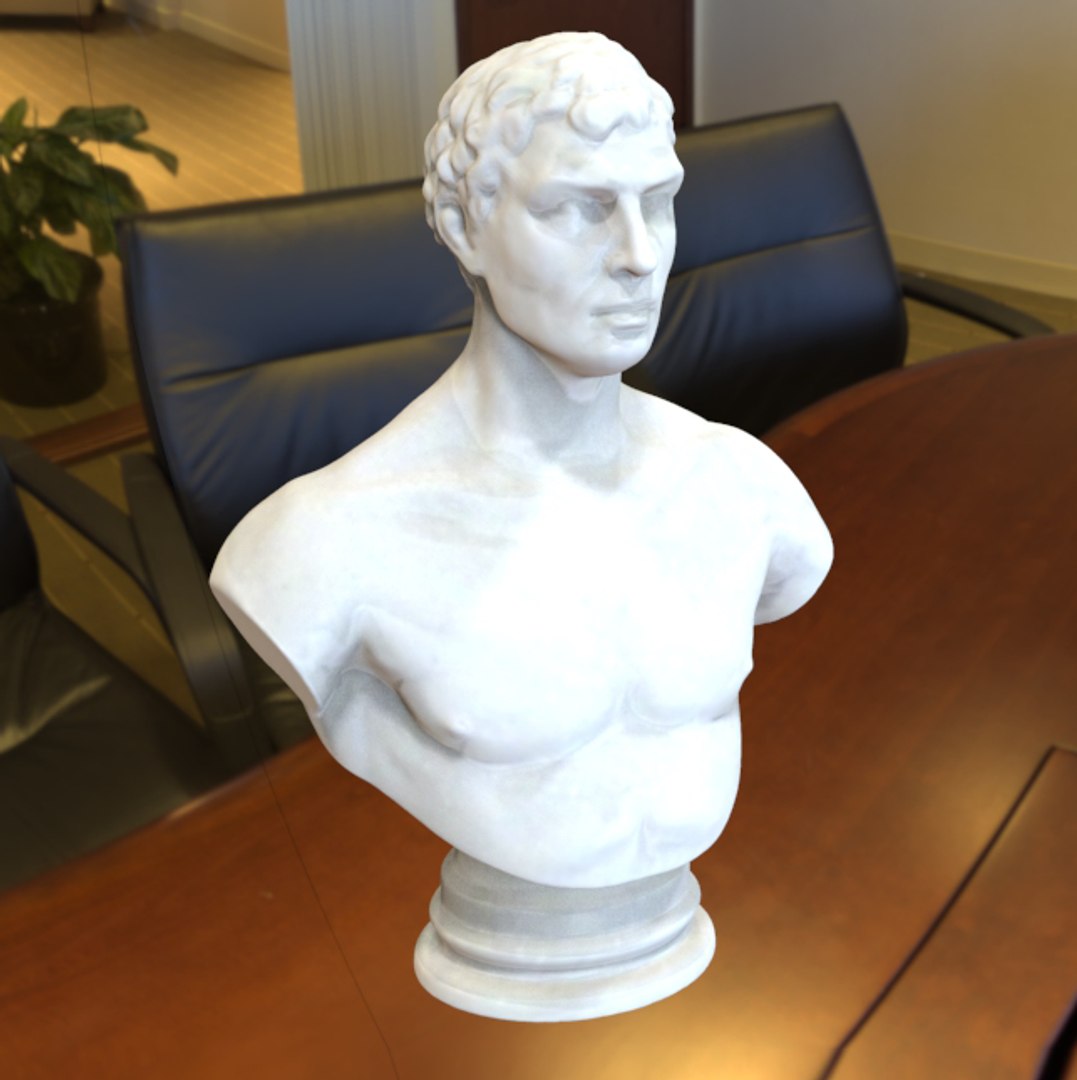 3d Sculpture Bust Model