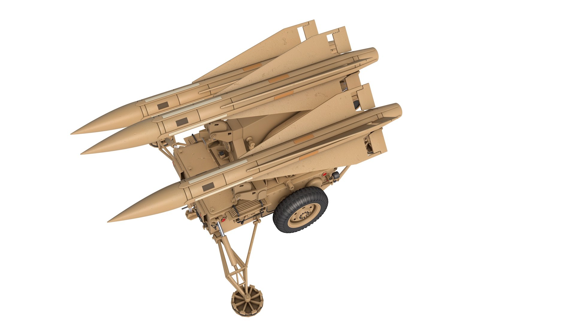 3D MIM23 HAWK System Model - TurboSquid 2097940