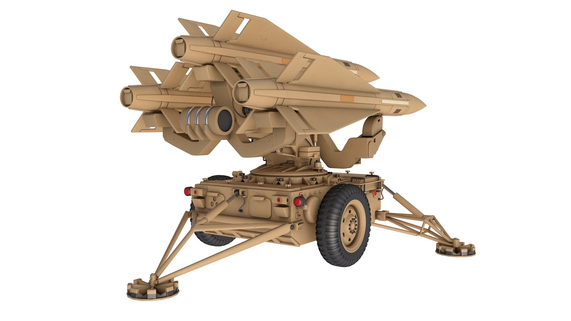 3D MIM23 HAWK System Model - TurboSquid 2097940