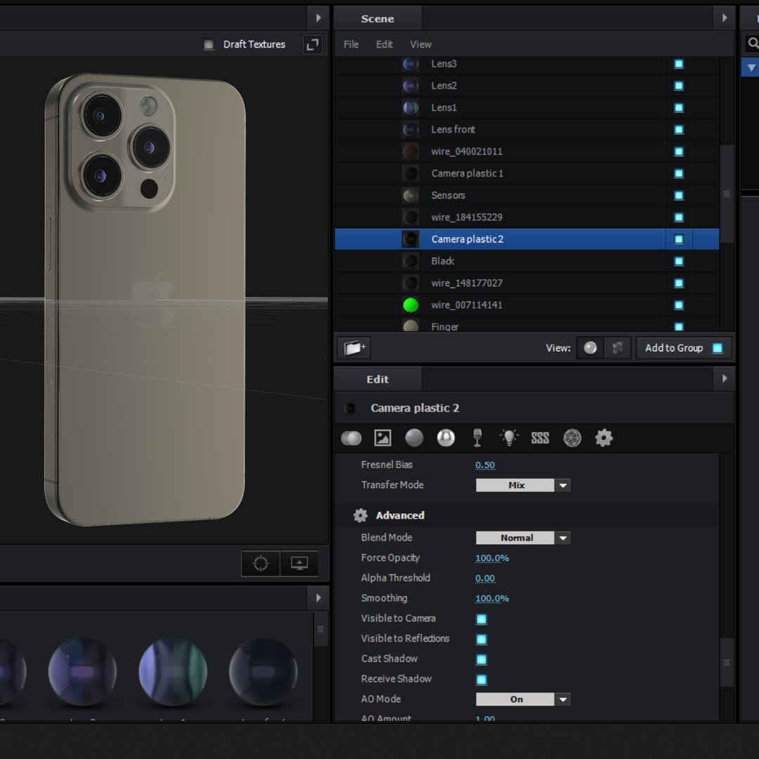 3D Model IPhone 15 Pro - TurboSquid 2129233