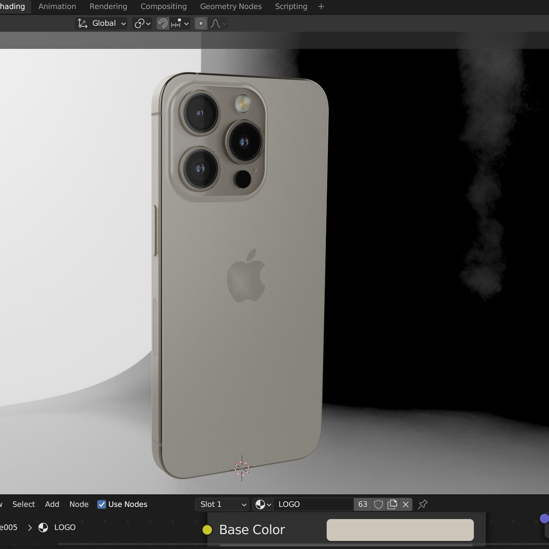 3D Model IPhone 15 Pro - TurboSquid 2129233
