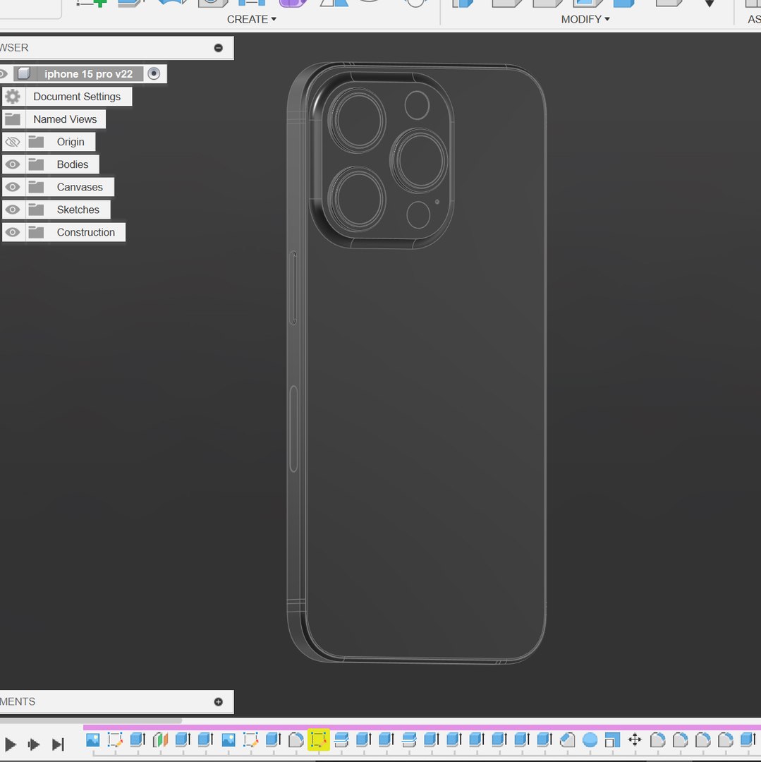 3D Model IPhone 15 Pro - TurboSquid 2129233