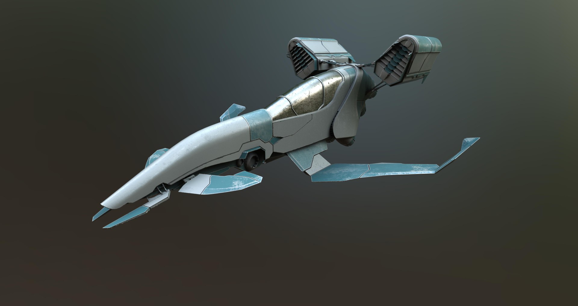 Maya Spaceship Space