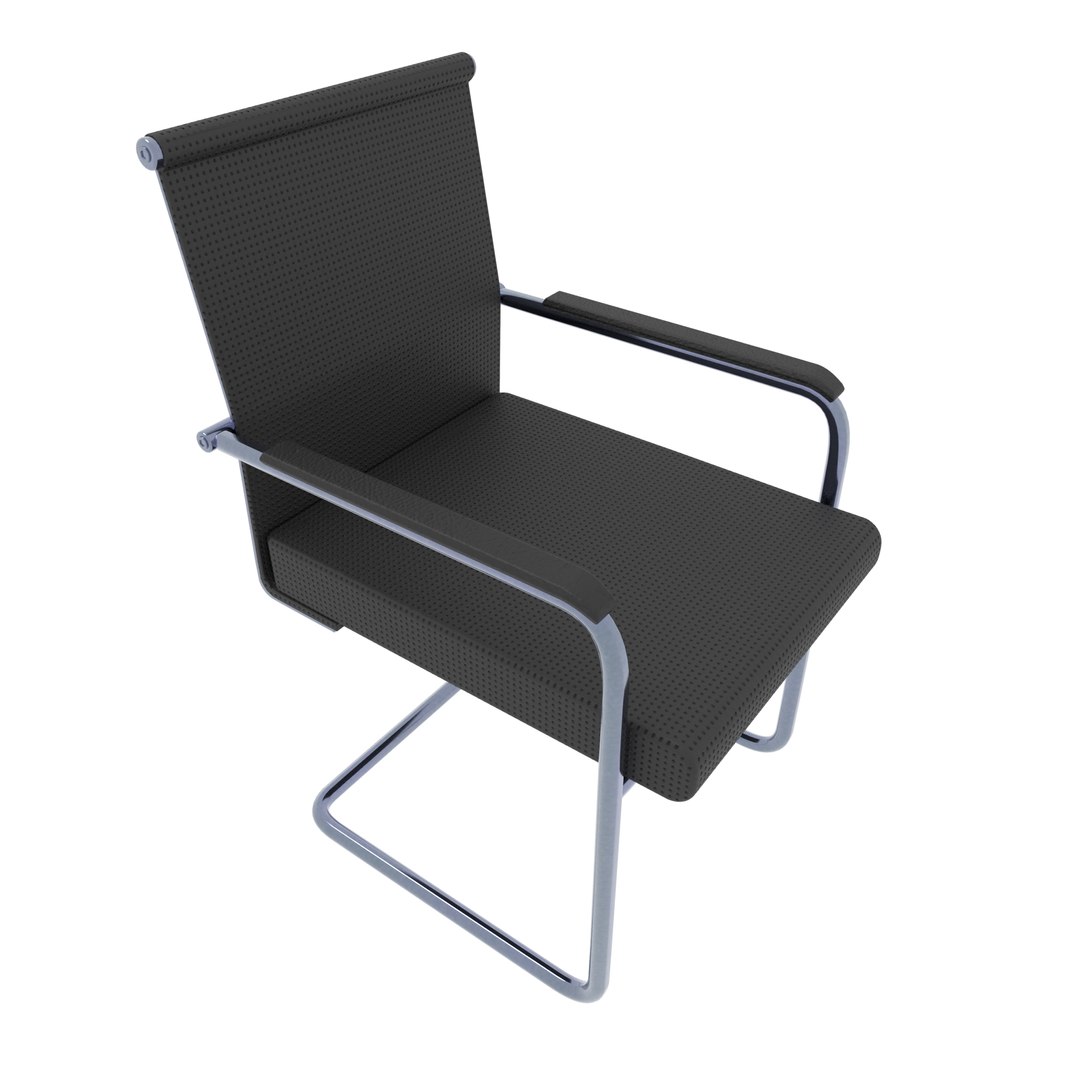 Conference Office Chair 3D Model - TurboSquid 2294297