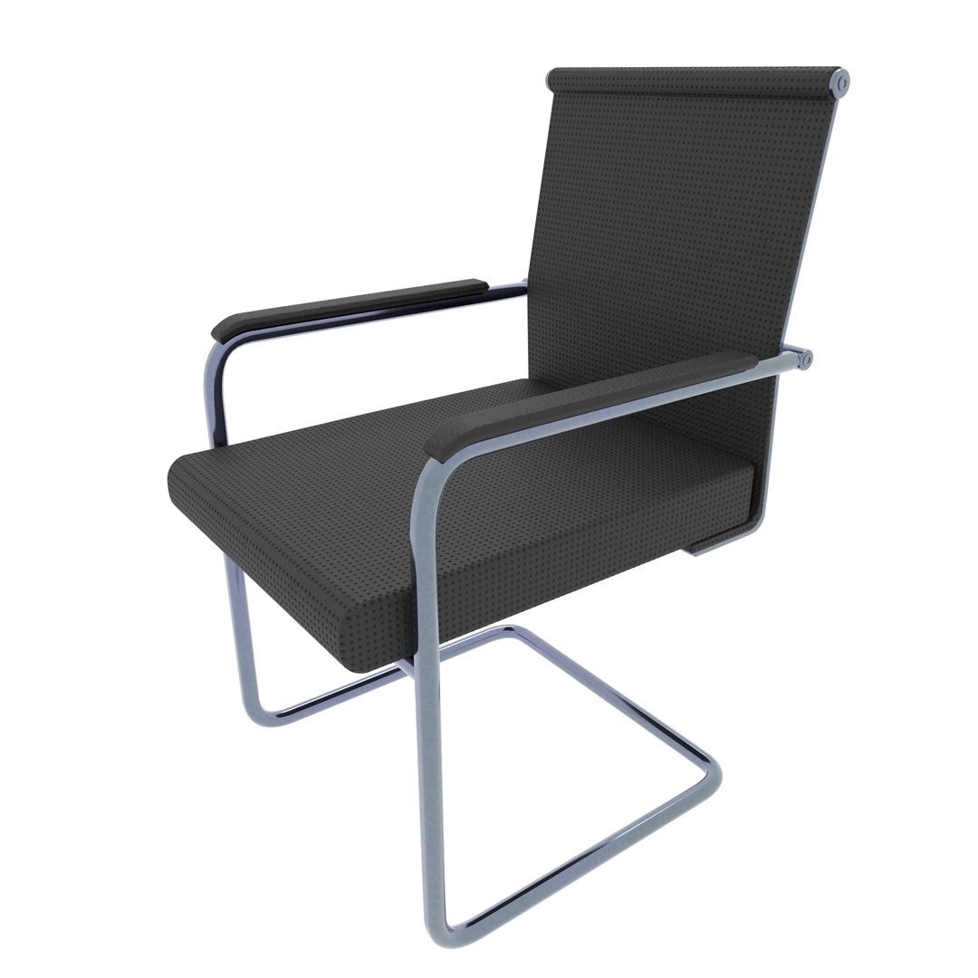 Conference Office Chair 3D Model - TurboSquid 2294297